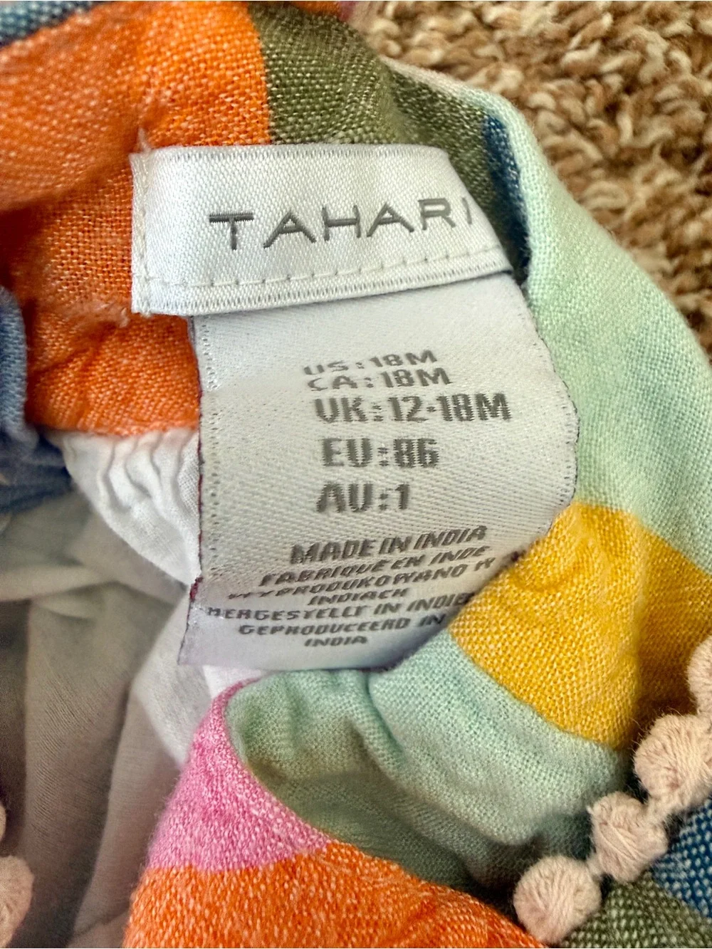 Tahari | Dresses | Rainbow Striped Tahari Tank Dress | Poshmark